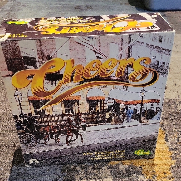 Paramount | Games | Classic Cheers Trivia Board Game Vintage 9s Game ...
